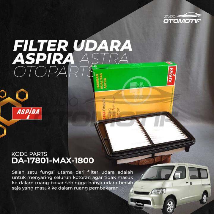 ASPIRA FILTER UDARA GRAN MAX GRANMAX DA-17801-MAX AIR FILTER | Lazada ...