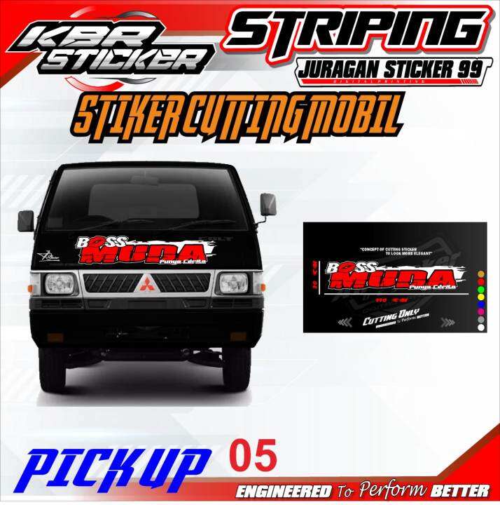 Codsticker Cutting Mobil 05 Boss Muda Sticker Cutting Variasi List Sticker Cutting Mobil Ip