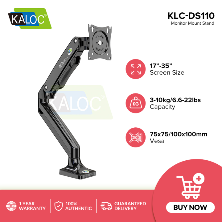 KOORUI X KLC DS110 Monitor Arm Mount Stand for 17 inch to 35 inch Monitor | Lazada PH