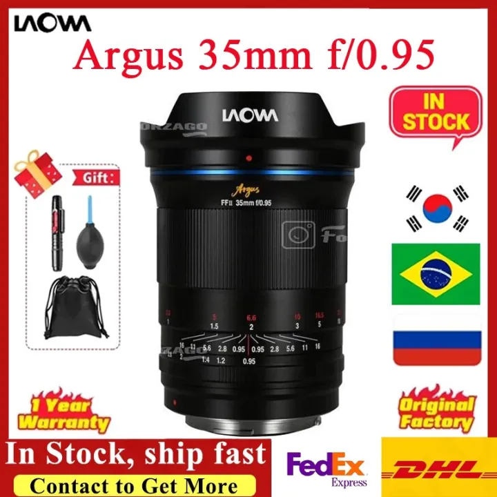 Venus Optics Laowa Argus 35Mm F/0.95 FF Full-Frame Format Wide-Angle ...