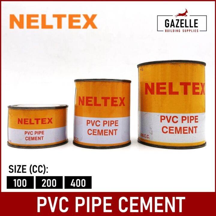 Neltex PVC Pipe Cement PVC Solvent Cement - 100cc / 200cc / 400cc ...