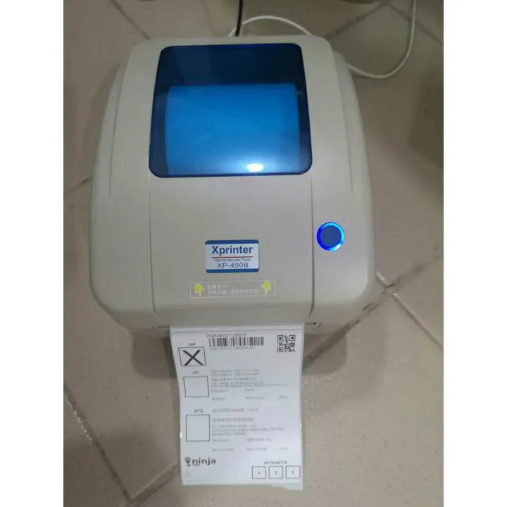 Xprinter XP-490B Thermal Barcode ExpressWaybill Label Printer | Lazada PH