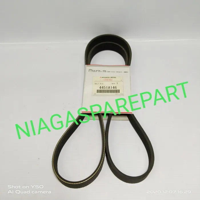 FAN BELT POWER STEERING PAJERO / ANPS - 4451A146 FANBELT MITSUBISHI ...