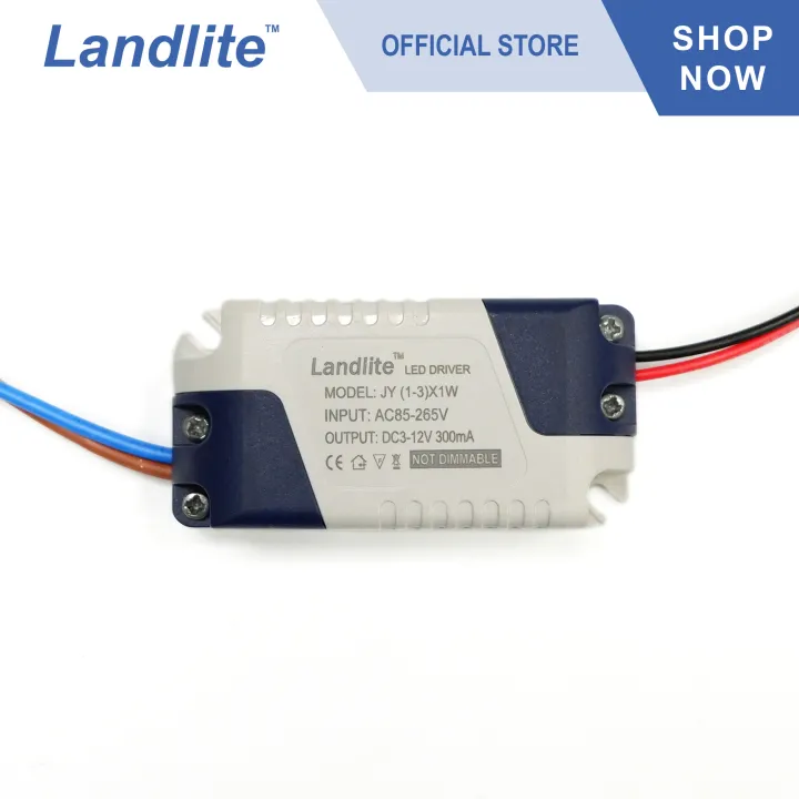 Landlite (SPARE DRIVER) DL01/03/10-3W DRIVER (1-3W DRIVER) | Lazada PH