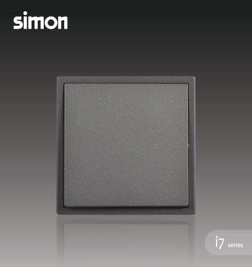Simon i7 Series 1 Gang 2 Way Switch - Graphite Black | Lazada