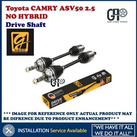 Toyota CAMRY ASV50 2.5 NO HYBRID Gaido Drive Shaft WARANTY 1 YEAR OR 60 ...