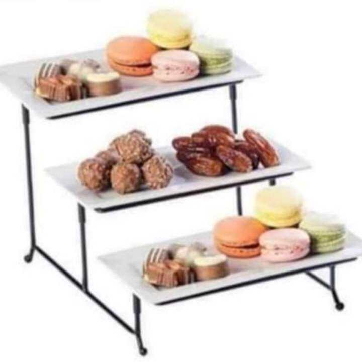 Rectangular Buffet Server 3-tier Plates | Lazada PH
