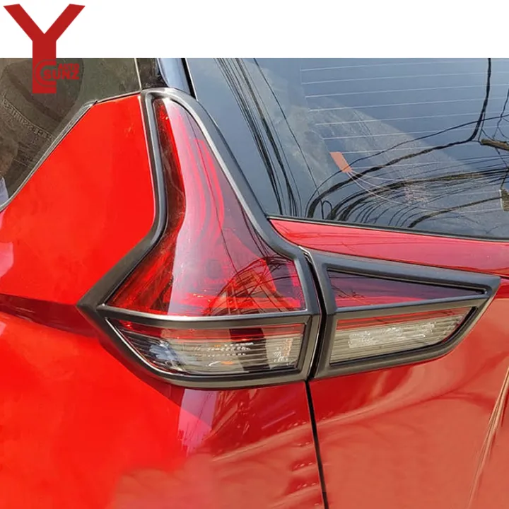 Rear Lamp Light Cover Matte Black For Mitsubishi Xpander 2017 2018 2019 ...