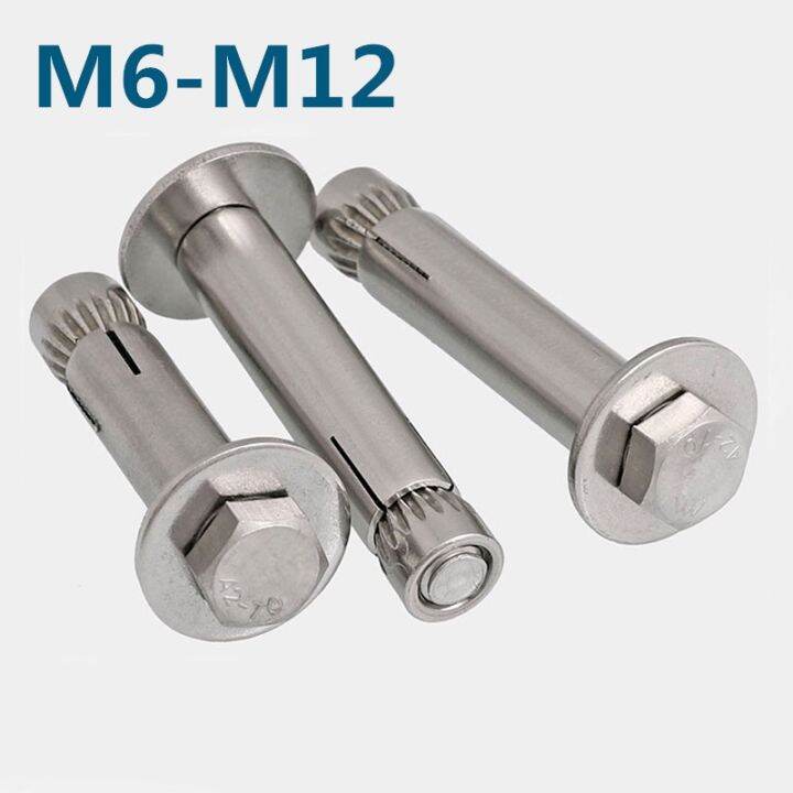 【cw】 M12 Expansion 304 Sleeve Bolts for Wall Concrete ！ | Lazada.co.th