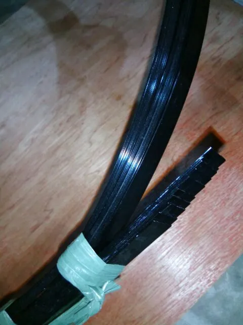 10 PCS ALUMINUM COUNTER NOSING EDGING BLACK GOLD 10ft (3m) x 34 inch ...