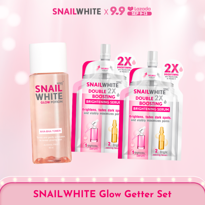 [GWP] SNAILWHITE Glow Getter Set | Lazada PH