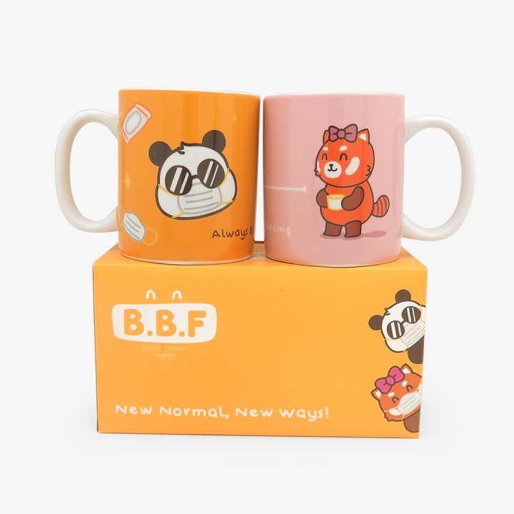Mug Gelas Ben and Vanda isi 2 | Lazada Indonesia