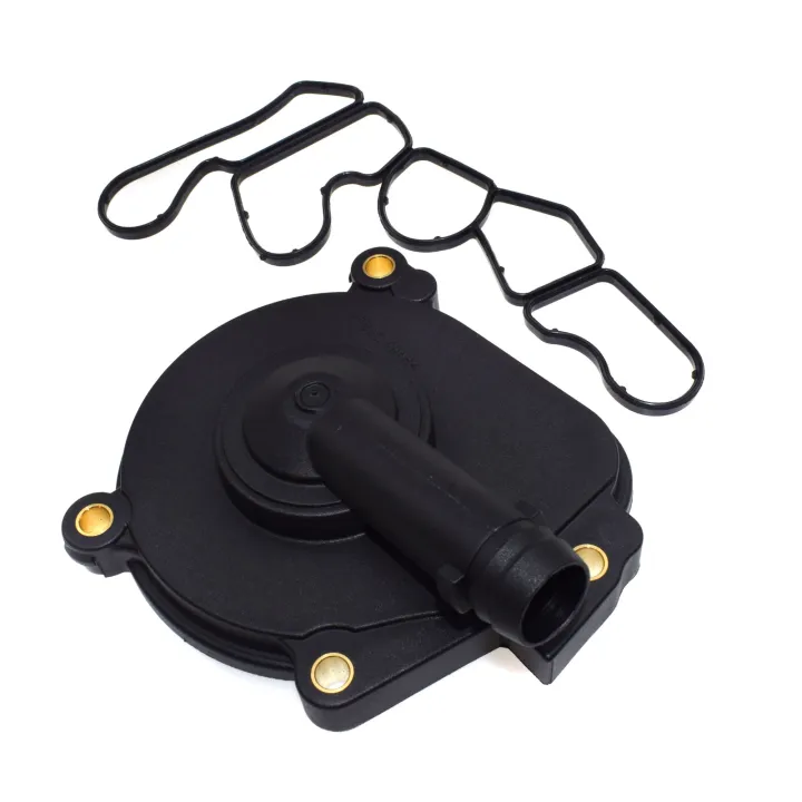 Engine Crankcase Vent Valve Oil Separator & Gasket Timing Cover ...