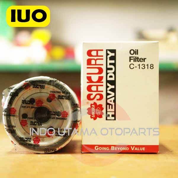 Filter Oli Hino Dutro 110ST 125LT 130HT 140HT SAKURA C-1318 | Lazada Indonesia