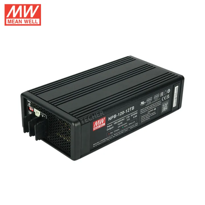 MEAN WELL NPB-120-12TB Battery Charger 120W with Adjustable output 10.5 ...