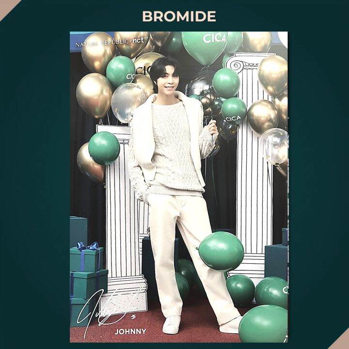 Nature Republic Cica Garden X NCT 127 JOHNNY Bromide Poster โปสเตอร์ ...