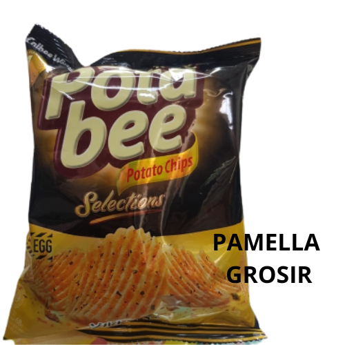 POTABEE SNACK KENTANG SELECTION SALTED EGG NETTO 68 GR SNACK makanan ...