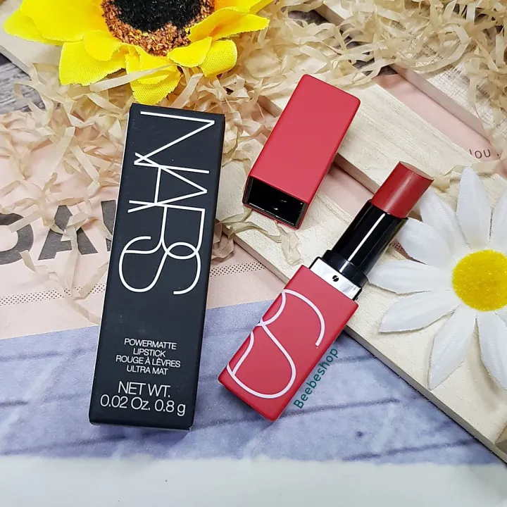 NARS Powermatte Lipstick 0.8g #Dragon Girl ผลิต 02/2022 ลิปสติกเนื้อแมตท์ | Lazada.co.th