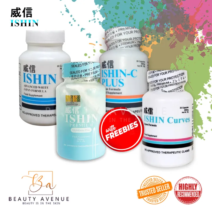 [VARIATION] Ishin Premium Glutathione Plus , ishin , ishin c and ishin ...