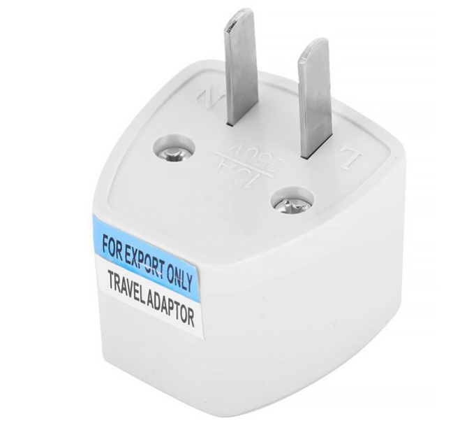 WeShop88 2 PIN Converter Adapter Charger Plug Adaptor Plug | Lazada PH