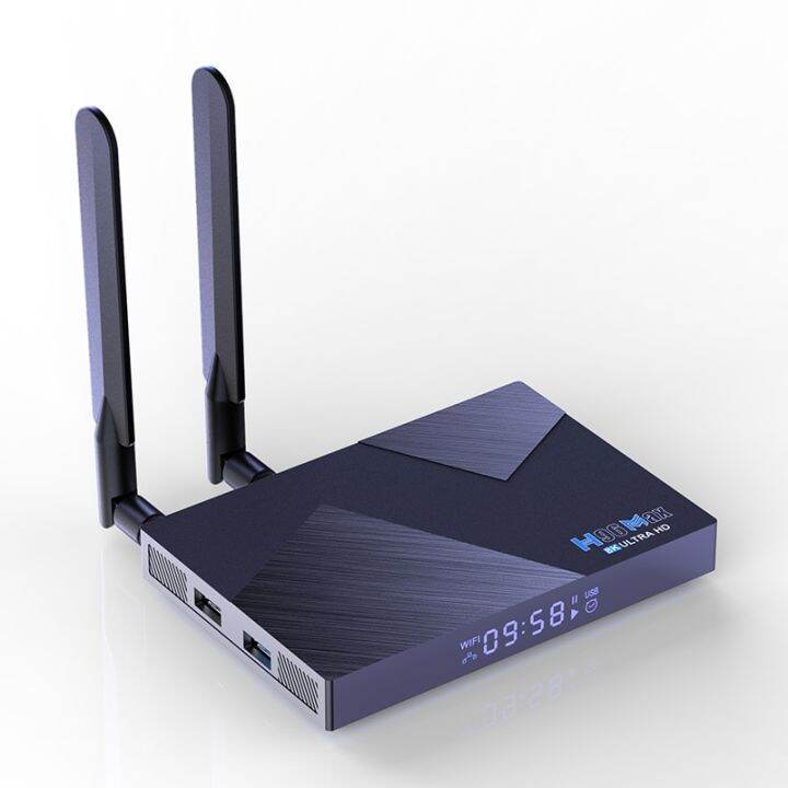 H96 MAX V58 TV Box Rockchip RK3588 Android 12 Octa Core 8GB DDR4 RAM ...