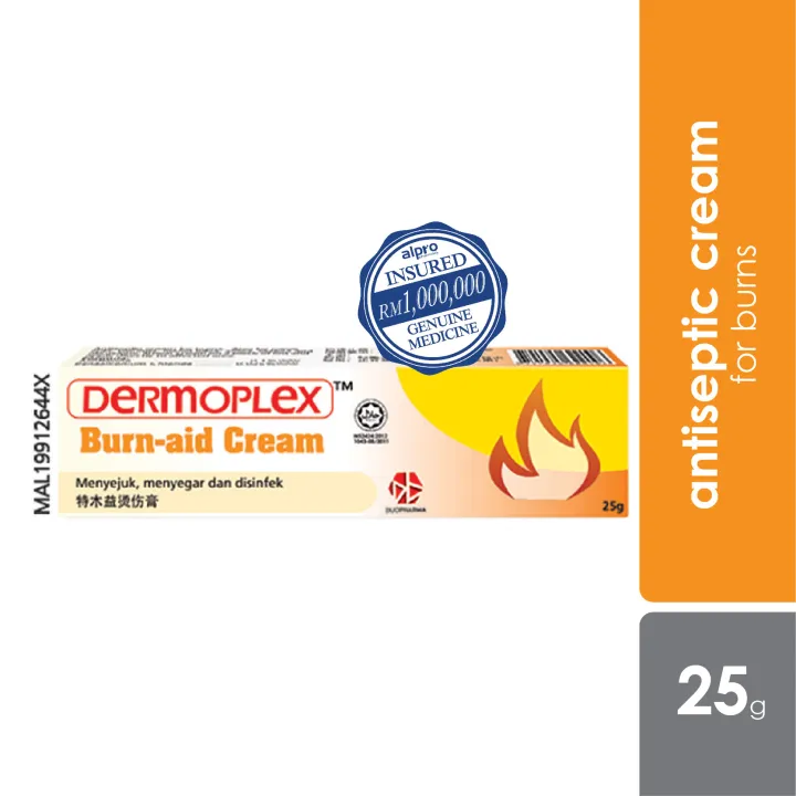 Alpro Pharmacy Dermoplex Burn Aid Cream 25g | Lazada