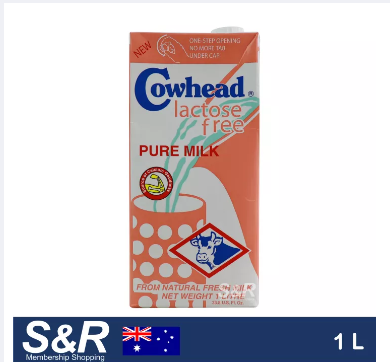 Cowhead Lactose Free Pure Milk 1L | Lazada PH