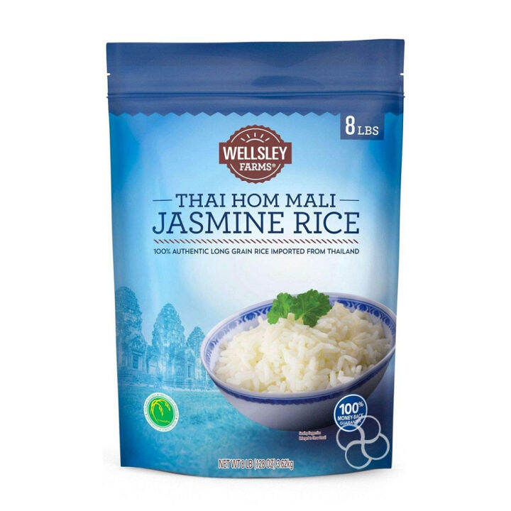 Wellsley Farms Thai Hom Mali Jasmine Rice 3.62kg | Lazada PH