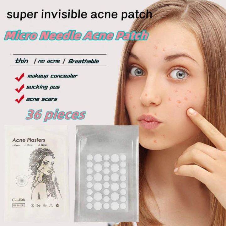 Shop Raiser 36pcs Acne Pimple Patches Sticker | Lazada PH