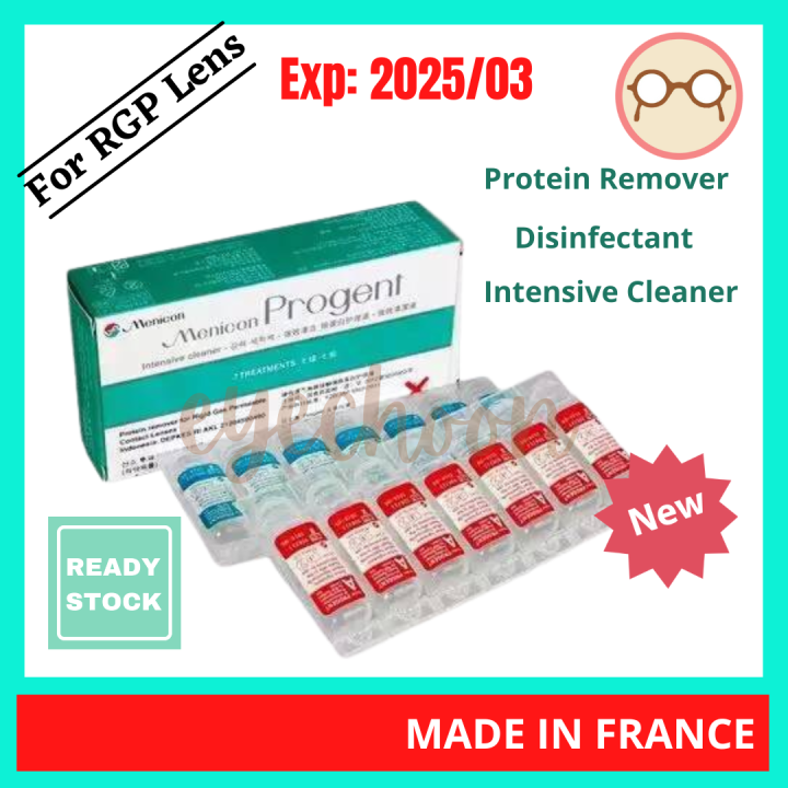 Menicon Progent Intensive RGP Cleaner (55ML/Box) | Lazada