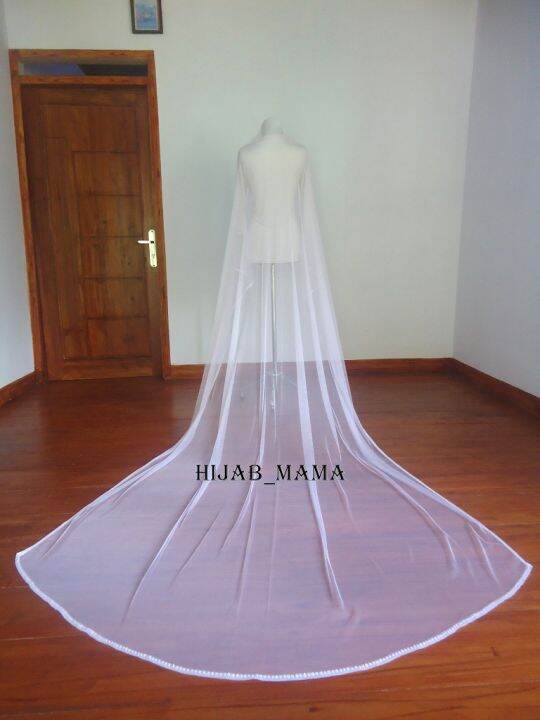 Slayer pengantin 3METER PUTIH akad nikah Slayer pengantin mutiara ...