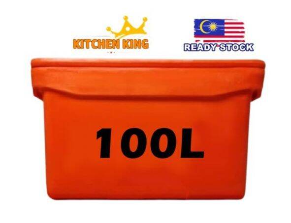 100L Cooler Box / Insulated Thermal Ice Box / Ice Box / Ice bucket ...