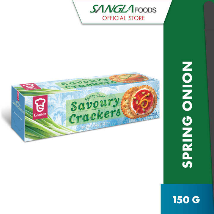 Garden Savoury Cracker Spring Onion (150g) Halal Certified | Lazada