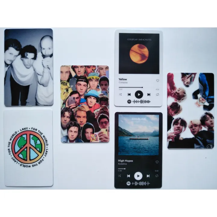 Customized Spotify Code Card and Photocard (front and back)h4q | Lazada PH