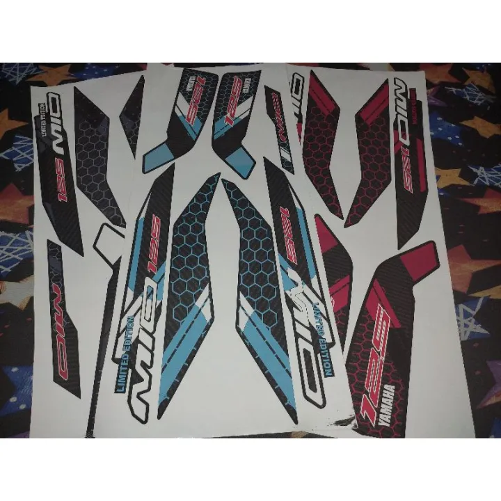 recommend Mio I 125 Decals JRP, Thailand and Honeycomb | Lazada PH