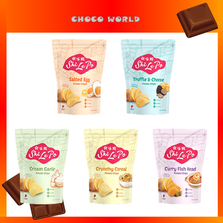 Shi Le Po Potato Chips 80g | Lazada