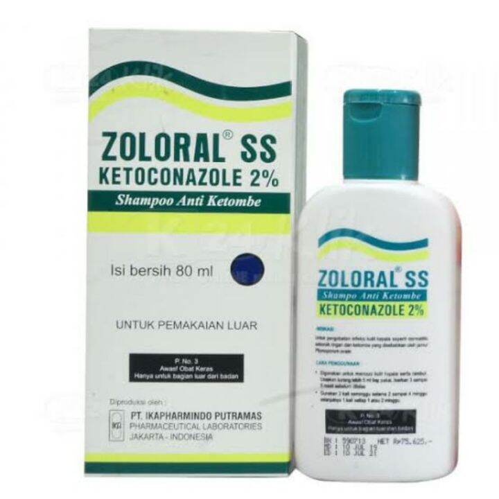 ZOLORAL SS SHAMPOO 80ML ANTI KETOMBE ANTI JAMUR | Lazada Indonesia