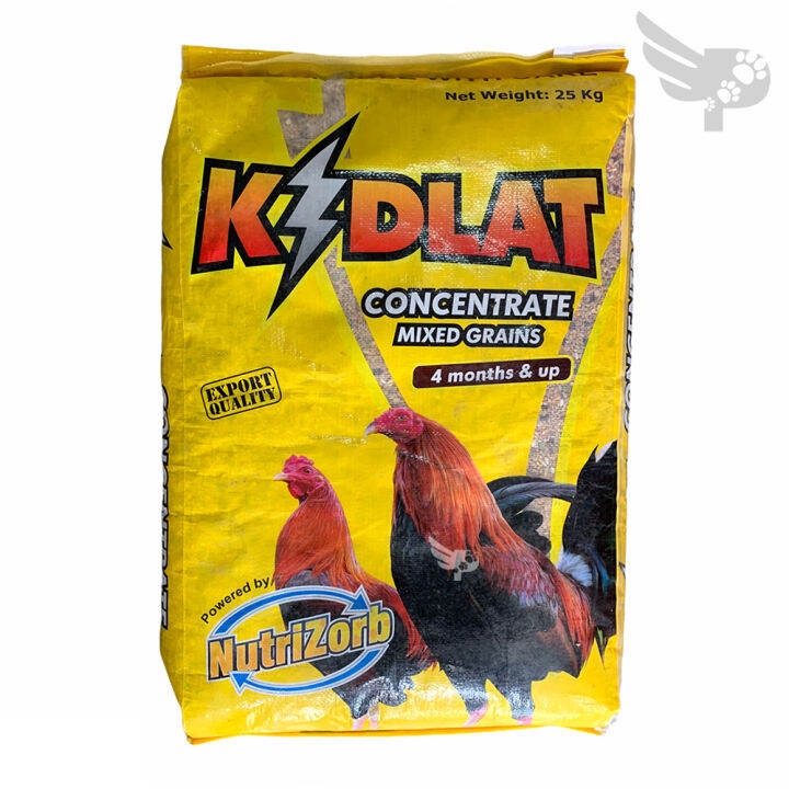 Kidlat Concentrate Mixed Grains 25kg - 4 Months & Up - For Gamefowls ...