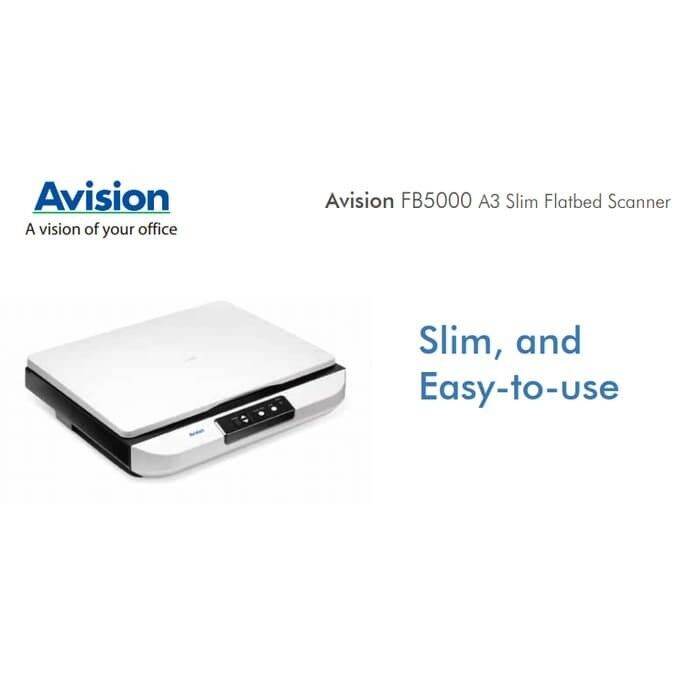 AVISION FB5000 Scanner A3 Flatbed Book Scanning | Lazada Indonesia