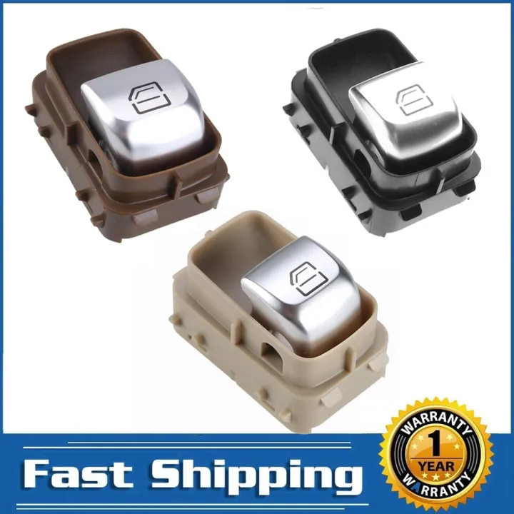 ผู้โดยสารด้านข้างรถหน้าต่างควบคุมสวิทช์ Regulator ยกปุ่มสำหรับ Mercedes ...