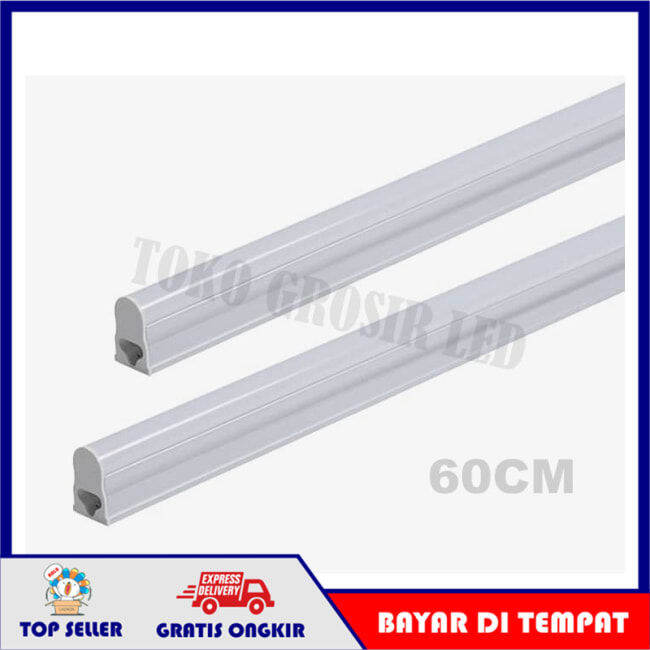 Lampu TL Neon T5 LED 8W 60cm Tube 60 cm 8 w watt WARM WHITE KUNING | Lazada Indonesia