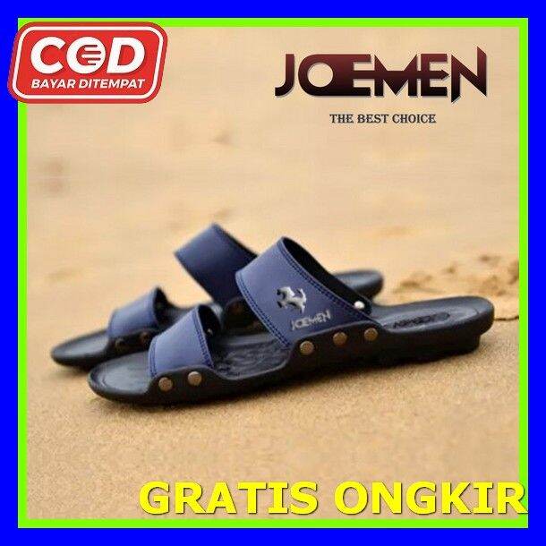 Sendal Slop Pria Lebaran Idul Fitri Casual Sandal Dewasa Terbaru 2023 ...