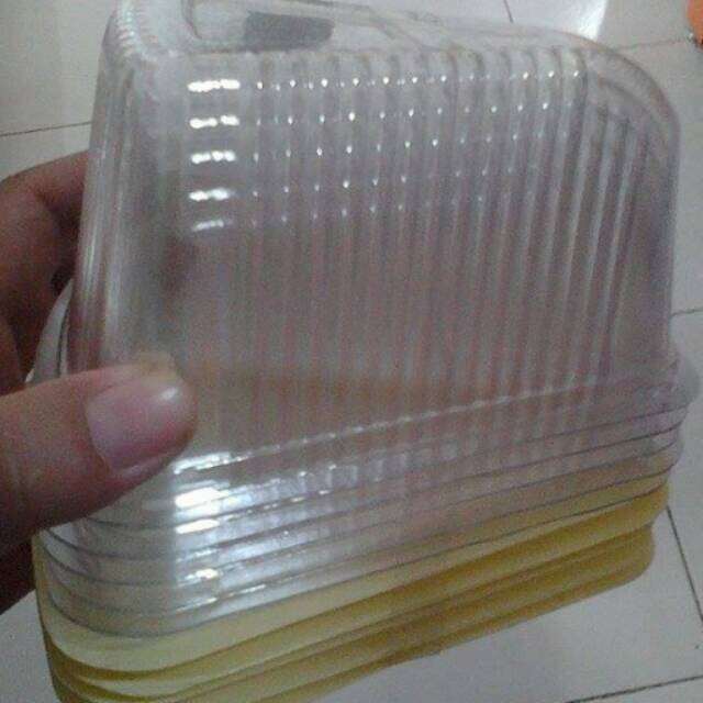 10 pcs mika segitiga mika puding mika cake mika sandwich | Lazada Indonesia