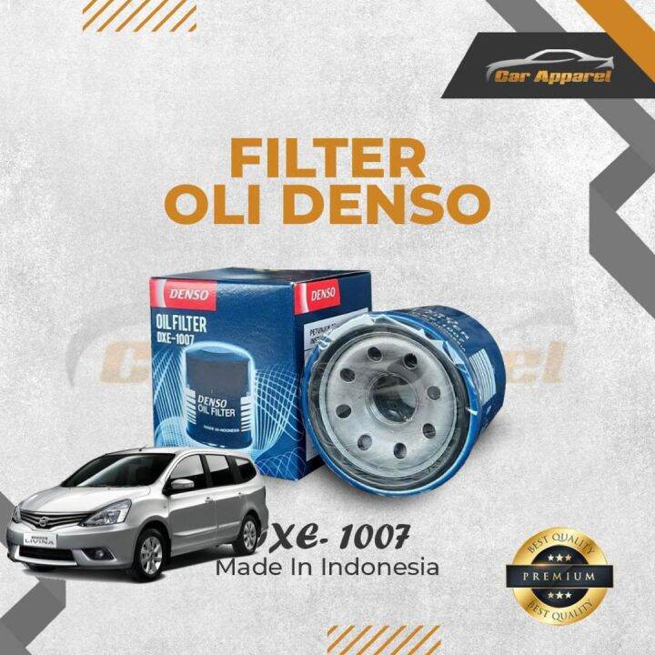 Denso DXE 1007 Filter Oli Grand Livina Xgear 2007-2018 OIi filter Denso ...