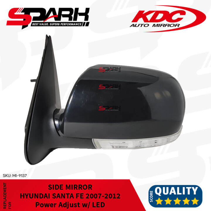 Side Mirror for Hyundai Santa Fe Santafe 2007 - 2012 with Signal ...