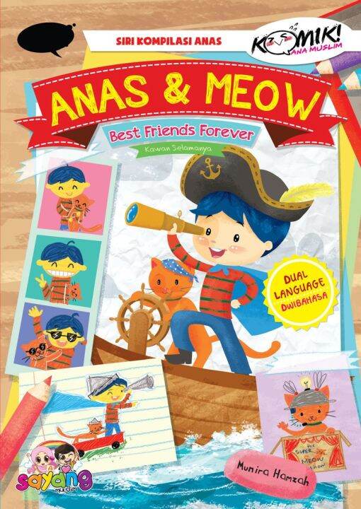 ANA MUSLIM - komik ANAS & MEOW BEST FRIENDS FOREVER | Lazada