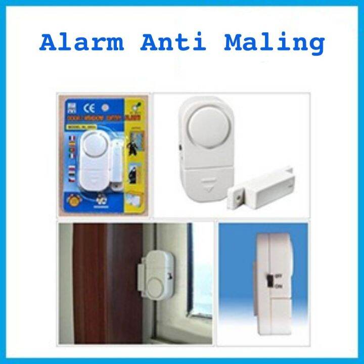 Alarm Pintu rumah Lemari Jendela | Sensor Anti Maling | Lazada Indonesia