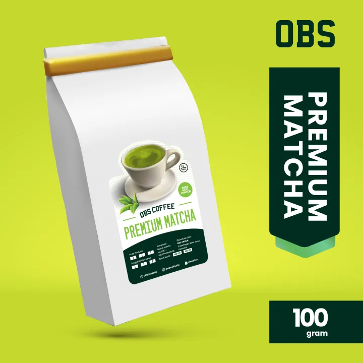 MATCHA JAPANESE PREMIUM 100gr | 100% Matcha Greentea Premium Asli ...
