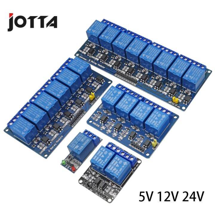 12v 4 Channel Relay Module Optocoupler Arduino Relay 5v Optocoupler ...