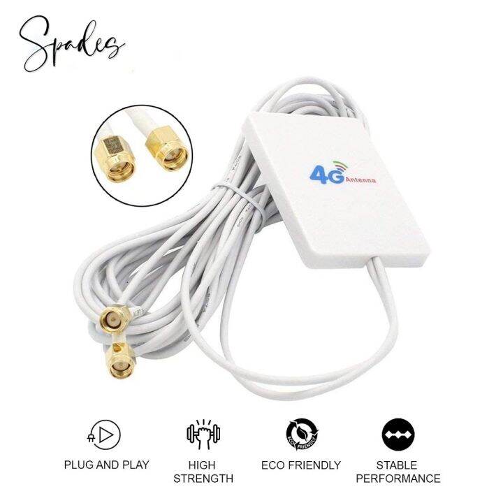Original 3G/4G LTE SMA Antenna Extension Cable Broadband WiFi Router ...